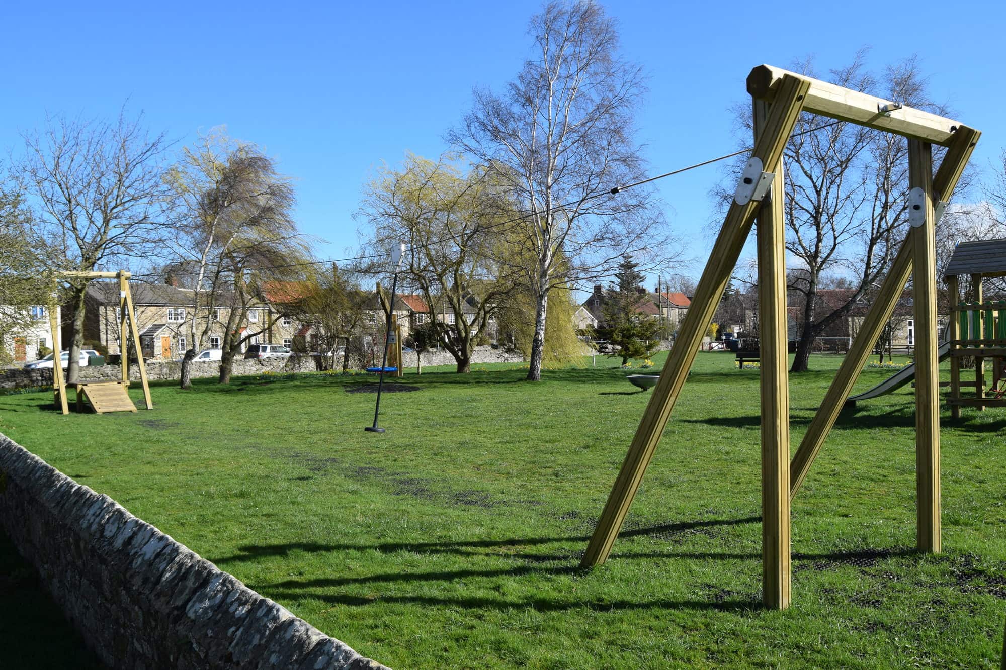 Aerial Runway – Timber – Streetscape Products & Services