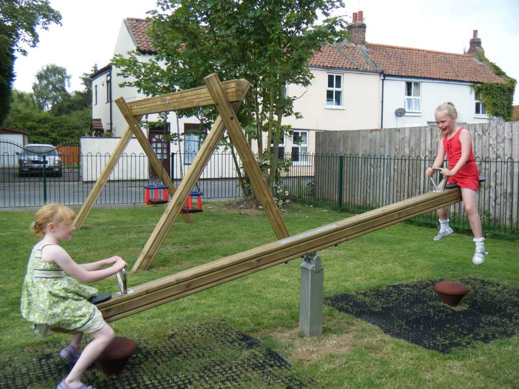 Forest See Saw – Streetscape Products & Services