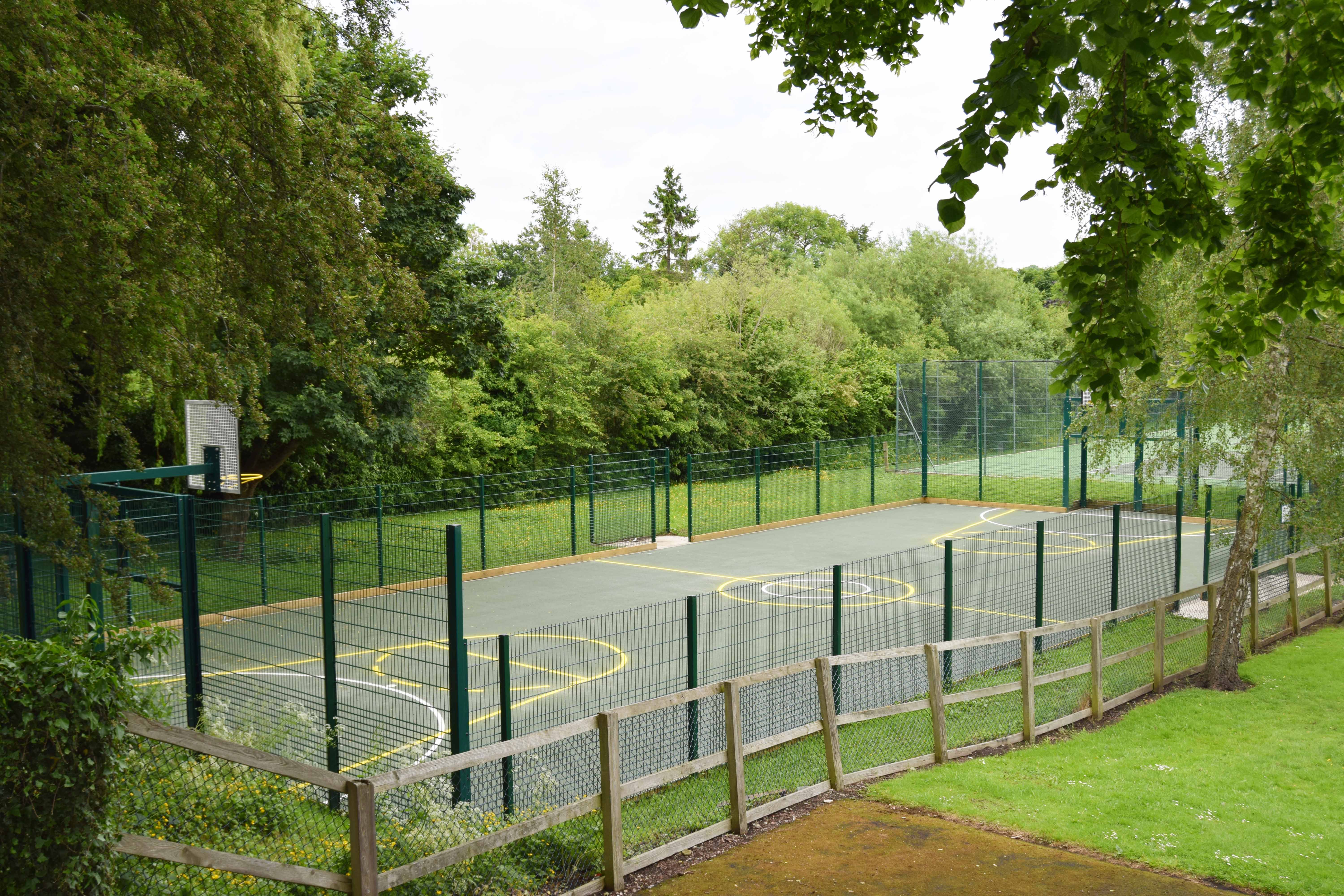 MUGA – Single Court – Painted Tarmac – Streetscape Products & Services