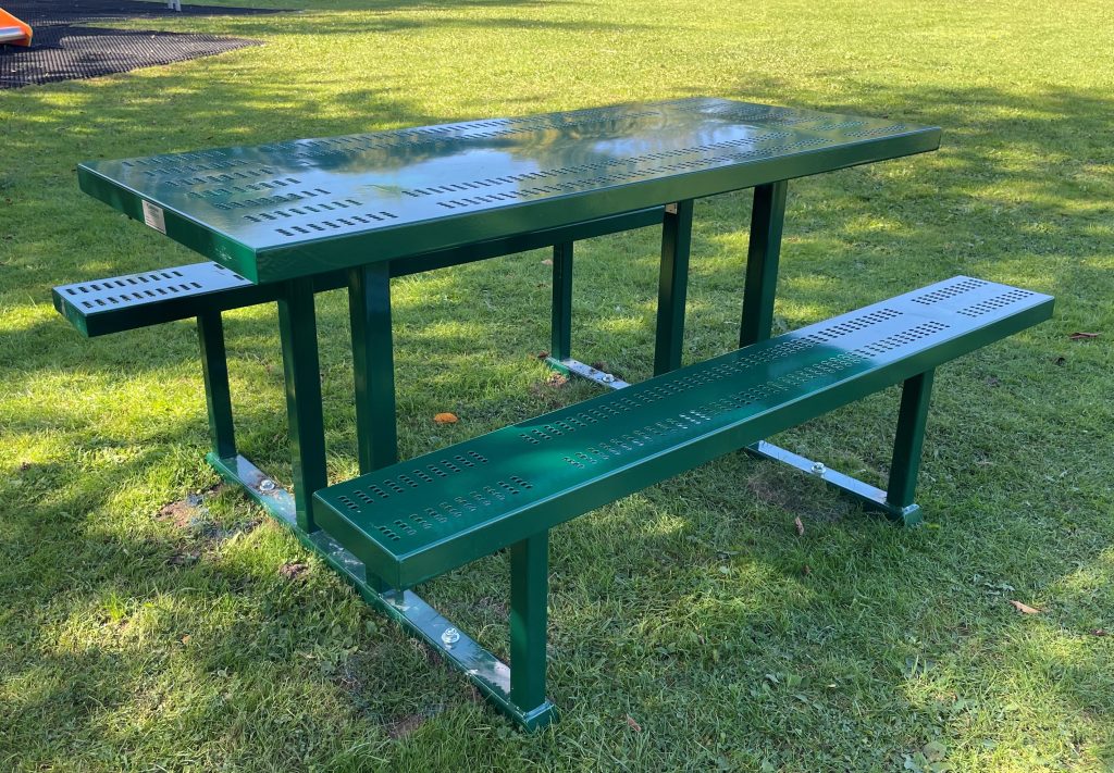Norton All Steel Picnic Table – Streetscape Products & Services