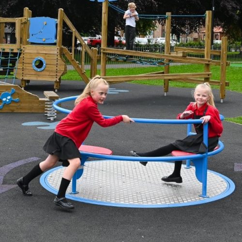 Inclusive Wheelchair Accessible Roundabout – Streetscape Products ...