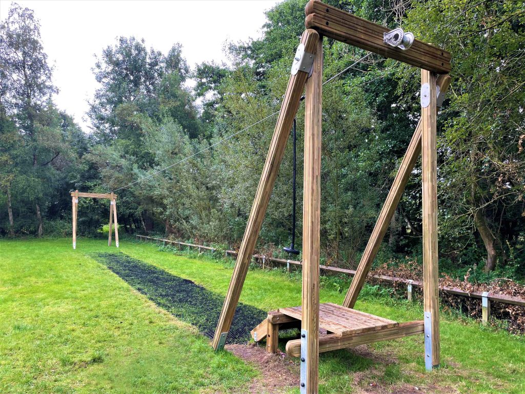 Aerial Runway – Timber – Streetscape Products & Services