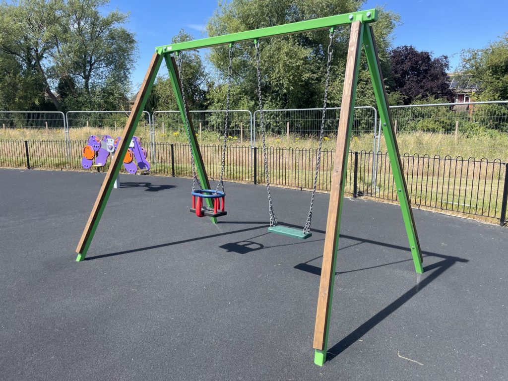 STIMBA Two Seat Swing – Junior – Streetscape Products & Services