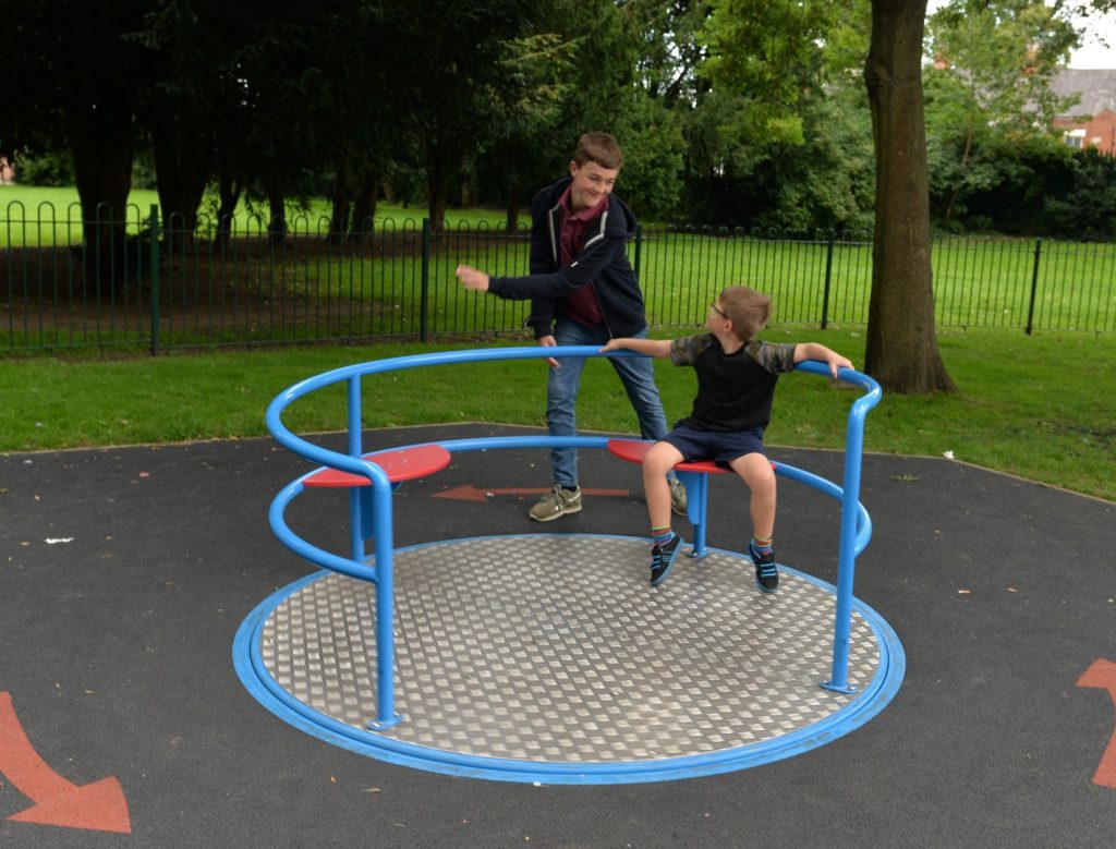 Inclusive Wheelchair Accessible Roundabout – Streetscape Products ...