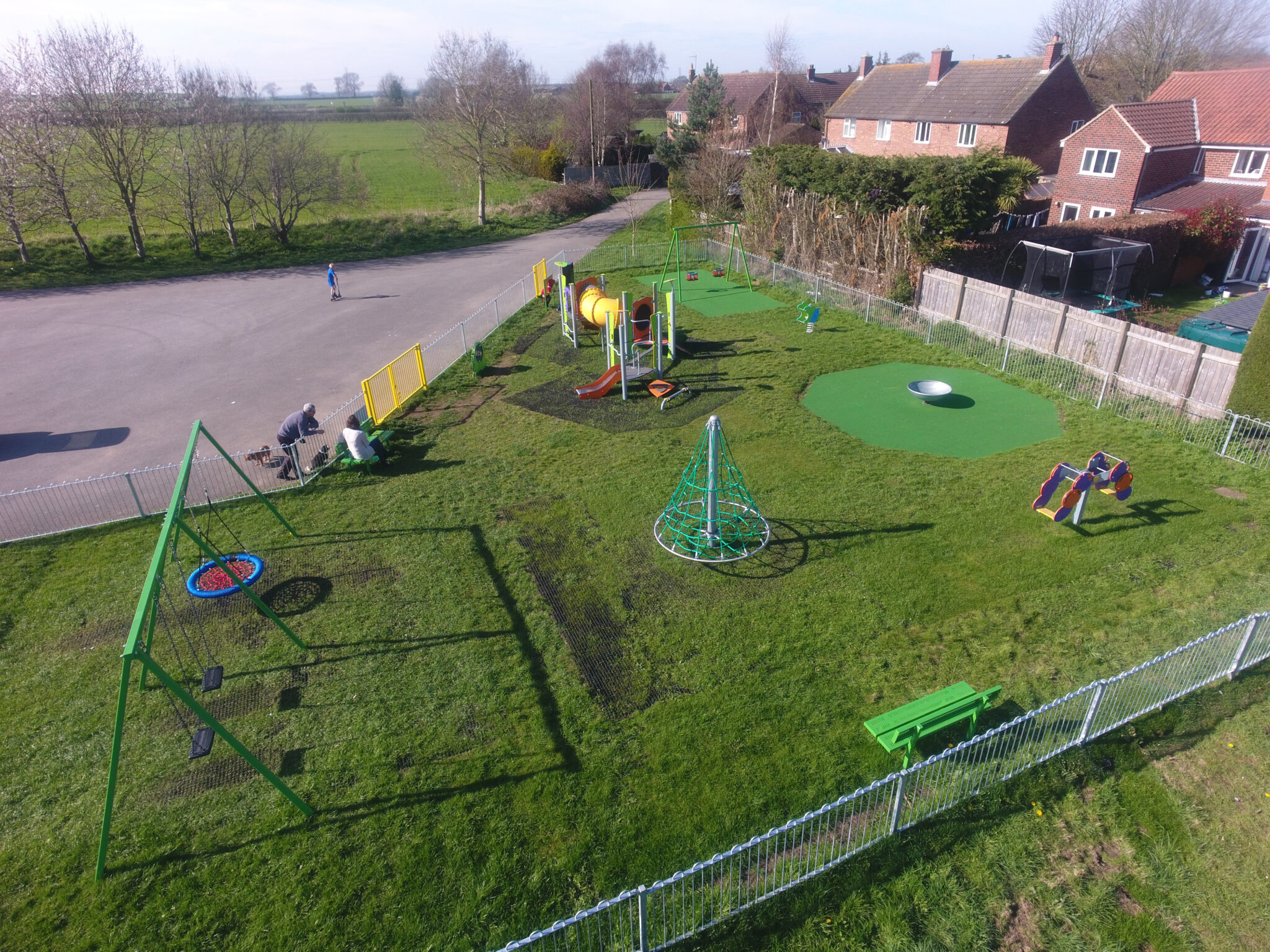 Long Marston Village Hall Play Area – Streetscape Products & Services